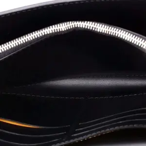 Goyard Varenne Continental Wallet With Strap Coated Canvas - Black