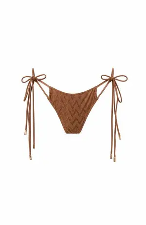 IVY SWIMWEAR Amara Bikini Bottom - Brown