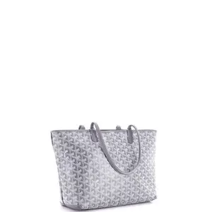 Goyard Artois Tote Coated Canvas Pm - Grey