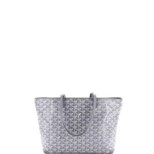 Goyard Artois Tote Coated Canvas Pm - Grey