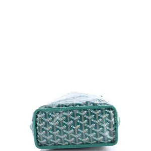 Goyard Anjou Reversible Tote Coated Canvas Mini - Green