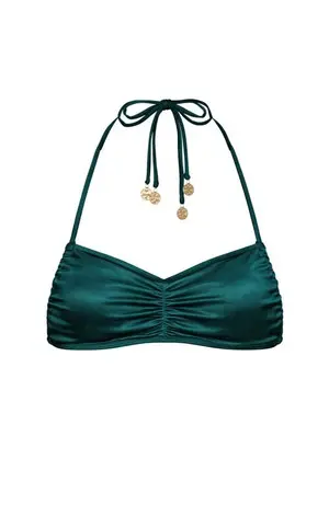 IVY SWIMWEAR Opal Bikini Top - Opal Blue