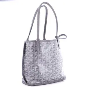 Goyard Anjou Reversible Tote Coated Canvas Mini - Grey