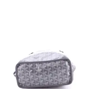 Goyard Anjou Reversible Tote Coated Canvas Mini - Grey