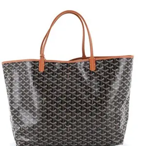 Goyard Saint Louis Tote Coated Canvas Gm - Brown