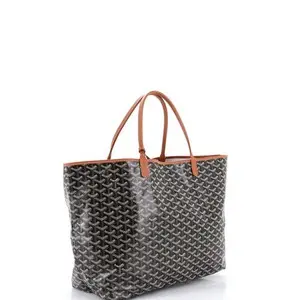 Goyard Saint Louis Tote Coated Canvas Gm - Brown