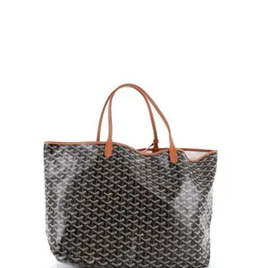 Goyard Saint Louis Tote Coated Canvas Gm - Brown