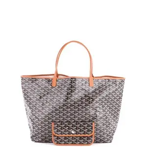 Goyard Saint Louis Tote Coated Canvas Gm - Brown