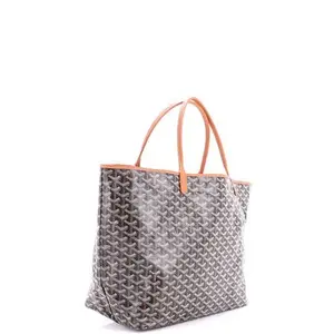 Goyard Saint Louis Tote Coated Canvas Gm - Brown