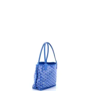 Goyard Anjou Reversible Tote Coated Canvas Mini - Blue