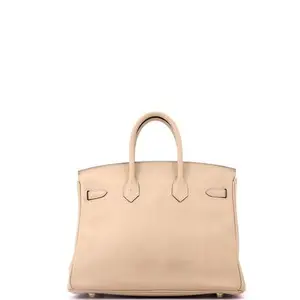 Hermès Birkin 25 Handbag Light Swift With Gold Hardware - Trench
