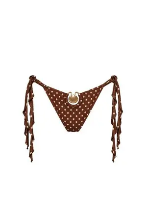 IVY SWIMWEAR Violetta Bikini Bottom - Brown