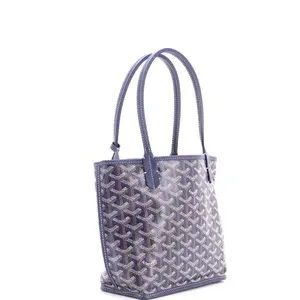 Goyard Anjou Reversible Mini Tote Coated Canvas - Blue