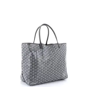 Goyard Saint Louis Tote Coated Canvas Gm - Grey