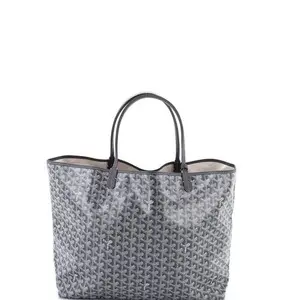 Goyard Saint Louis Tote Coated Canvas Gm - Grey