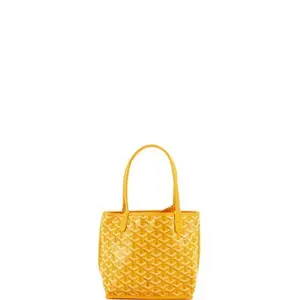 Goyard Anjou Reversible Tote Coated Canvas Mini - Orange
