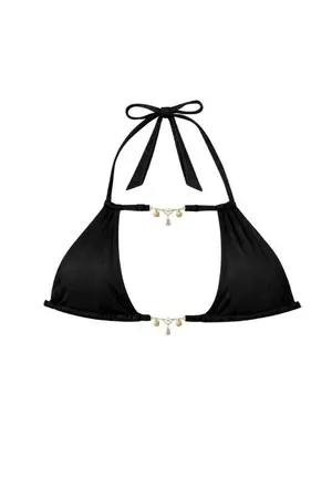 IVY SWIMWEAR Faye Bikini Top - Black