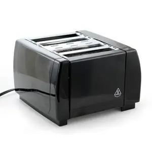 BETTER CHEF 4 Slice Wide Slot Dual Control Toaster