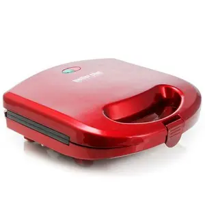 BETTER CHEF Panini Press Sandwich Maker And Grill - Red
