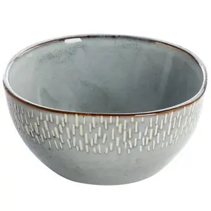 MERITAGE 16 Piece Reactive Glaze Stoneware Dinnerware Set