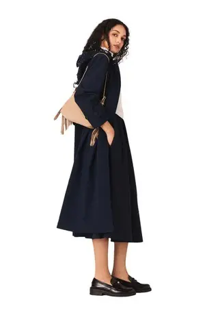 Maje Rhinestone-hood Trench