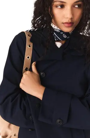 Maje Rhinestone-hood Trench