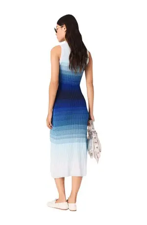 Maje Ombré Knit Maxi Dress