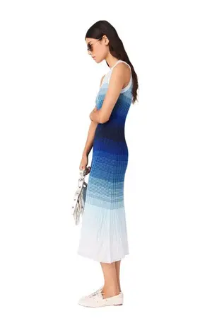 Maje Ombré Knit Maxi Dress