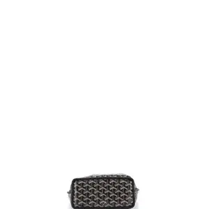 Goyard Anjou Reversible Tote Coated Canvas Mini - Black