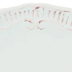 MODERN SOUTHERN HOME Capri 6 Piece 9in Stoneware Embossed Dessert Plate Set - Egg Blue