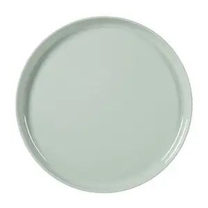 GIBSON HOME Candy Skies 12 Piece Wheat Straw Melamine Dinnerware Set - Green
