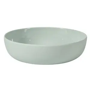 GIBSON HOME Candy Skies 12 Piece Wheat Straw Melamine Dinnerware Set - Green