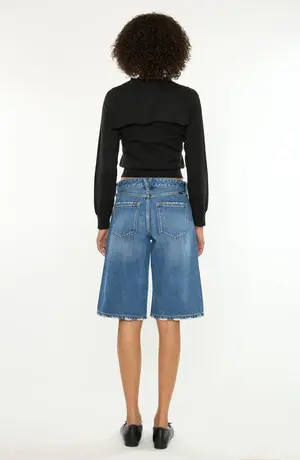 KANCAN Low Slung Baggy Denim Jorts