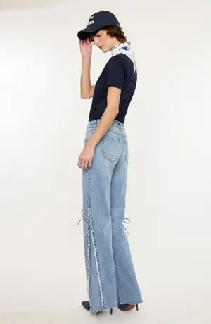 KANCAN Mid-rise Flare Jeans
