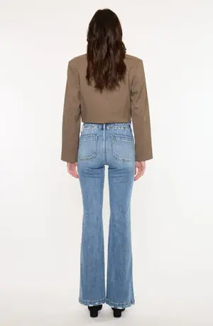 KANCAN High-rise Flare Jeans