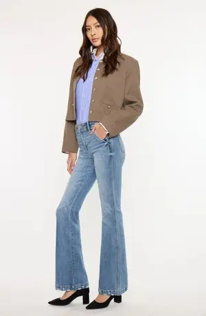 KANCAN High-rise Flare Jeans