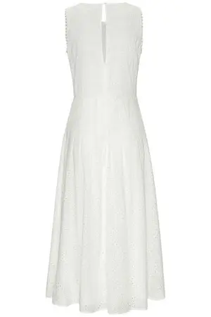 LASCANA Sleeveless Eyelet Maxi Dress