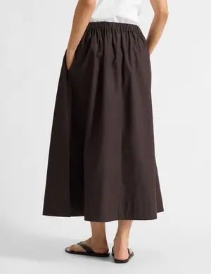 ALBARAY Cotton Full Skirt