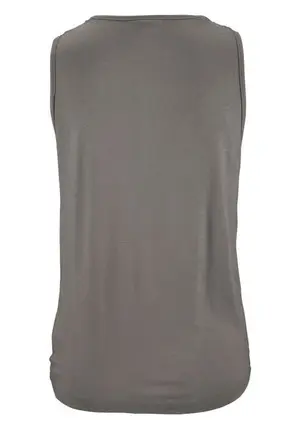 LASCANA Sleeveless Wrap Look Top - Olive