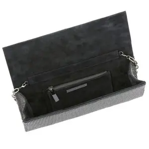 WHITING & DAVIS Zoe Baguette Clutch