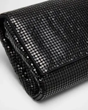WHITING & DAVIS Zoe Baguette Clutch