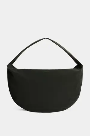 Stutterheim Adam Matte Crossbody Messenger Bag - Black