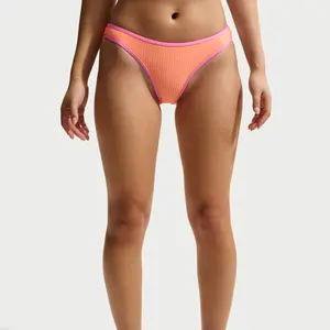Nike Ripple Texture Hipster Bikini Bottom - Pink