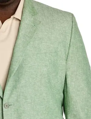 OAK HILL BY DXL Linen Blend Jacket Relaxer Sport Coat