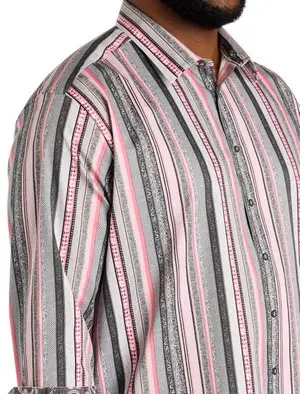 Robert Graham Big & Tall Bramshaw Sport Shirt