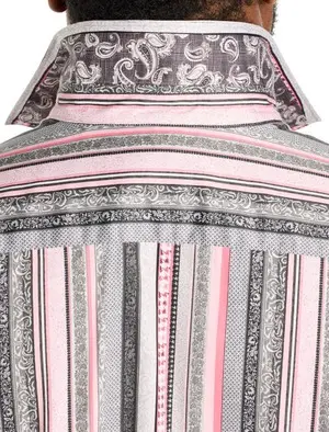 Robert Graham Big & Tall Bramshaw Sport Shirt