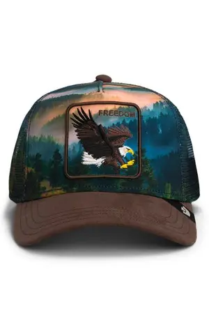 GOORIN BROS Goorin Bros. Eagle Patch Trucker Hat Ground