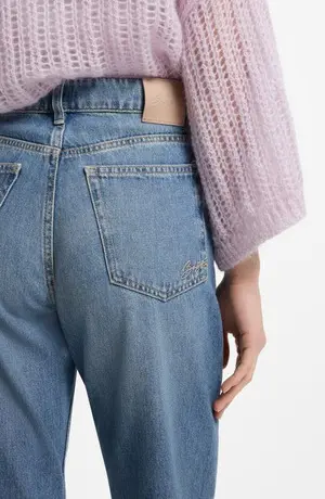 Hugo Boss Ada High-waist Wide-leg Jeans