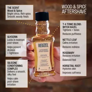 REUZEL Wood & Spice Aftershave