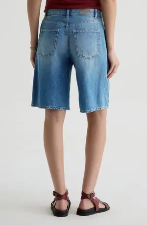 Ag Thalia Denim Bermuda Shorts